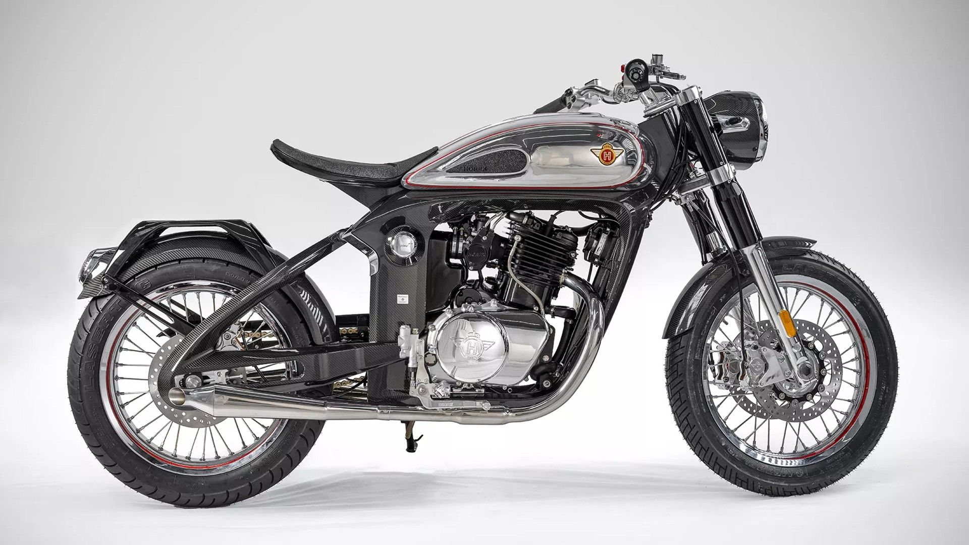 This Royal Enfield Interceptor 650 Rival Has A Carbon Fiber Chassis