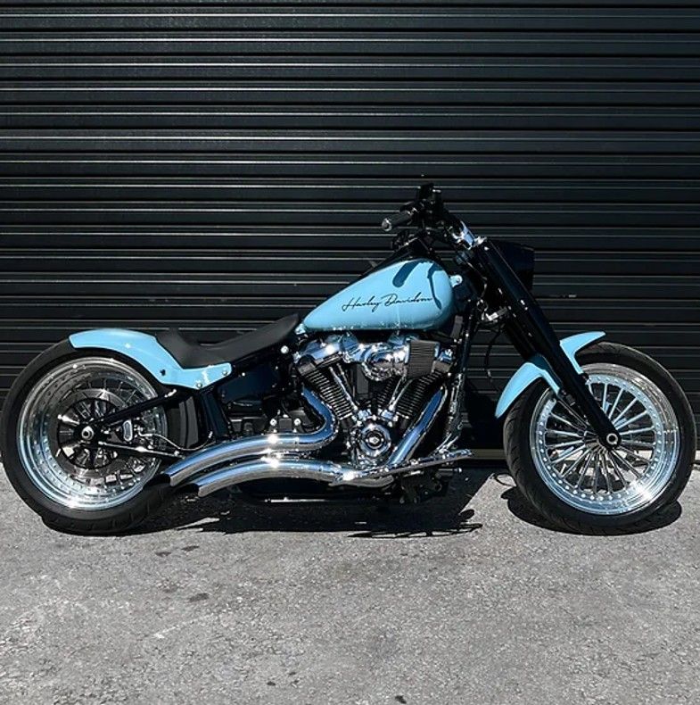 This Custom Harley-Davidson Fat Boy Is A Sassy Beast