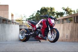 This Custom Honda Grom Is Perfect For Iron Man