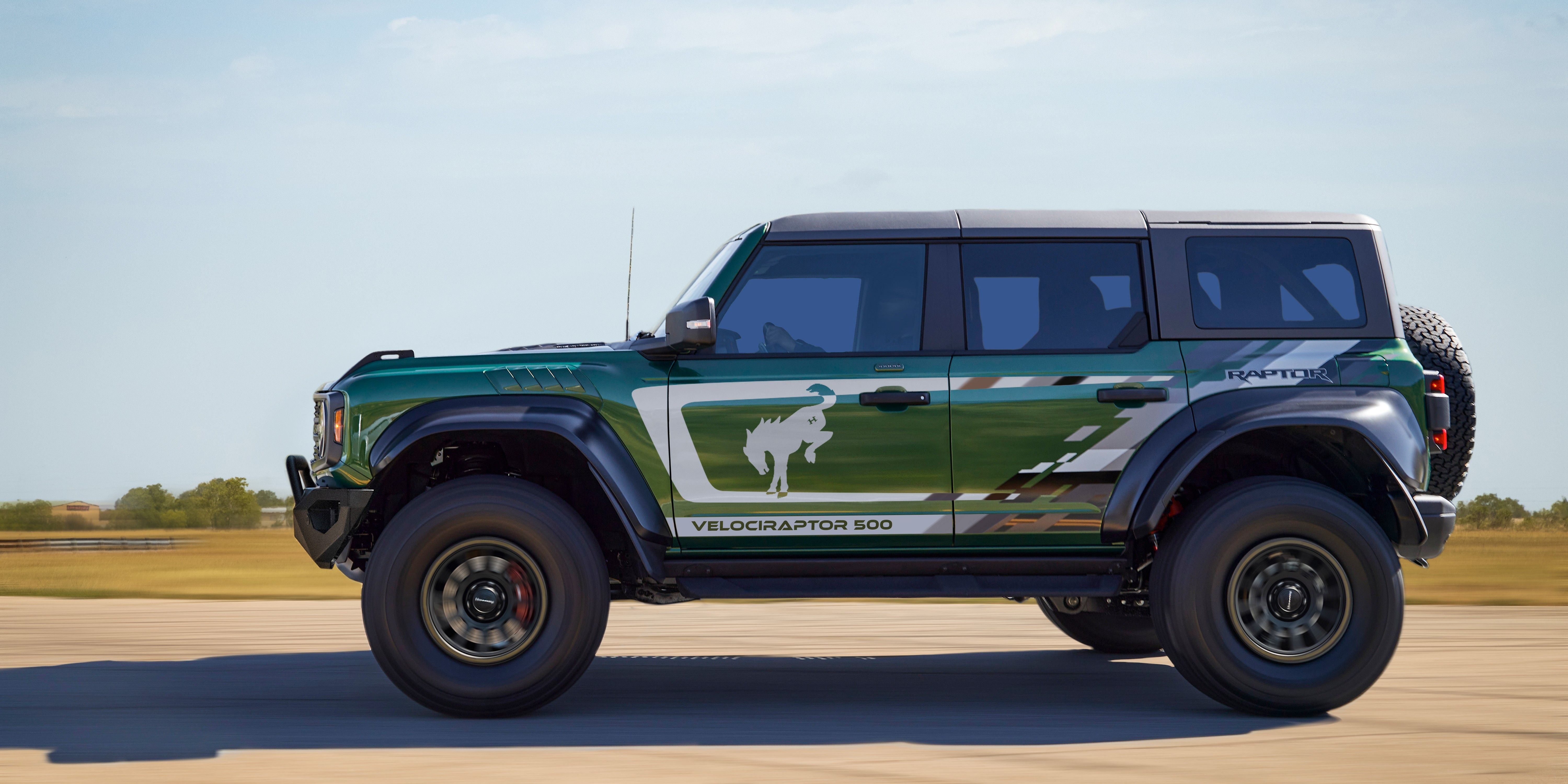 The Hennessey VelociRaptor Bronco 500 Takes Off-Roading to New Levels