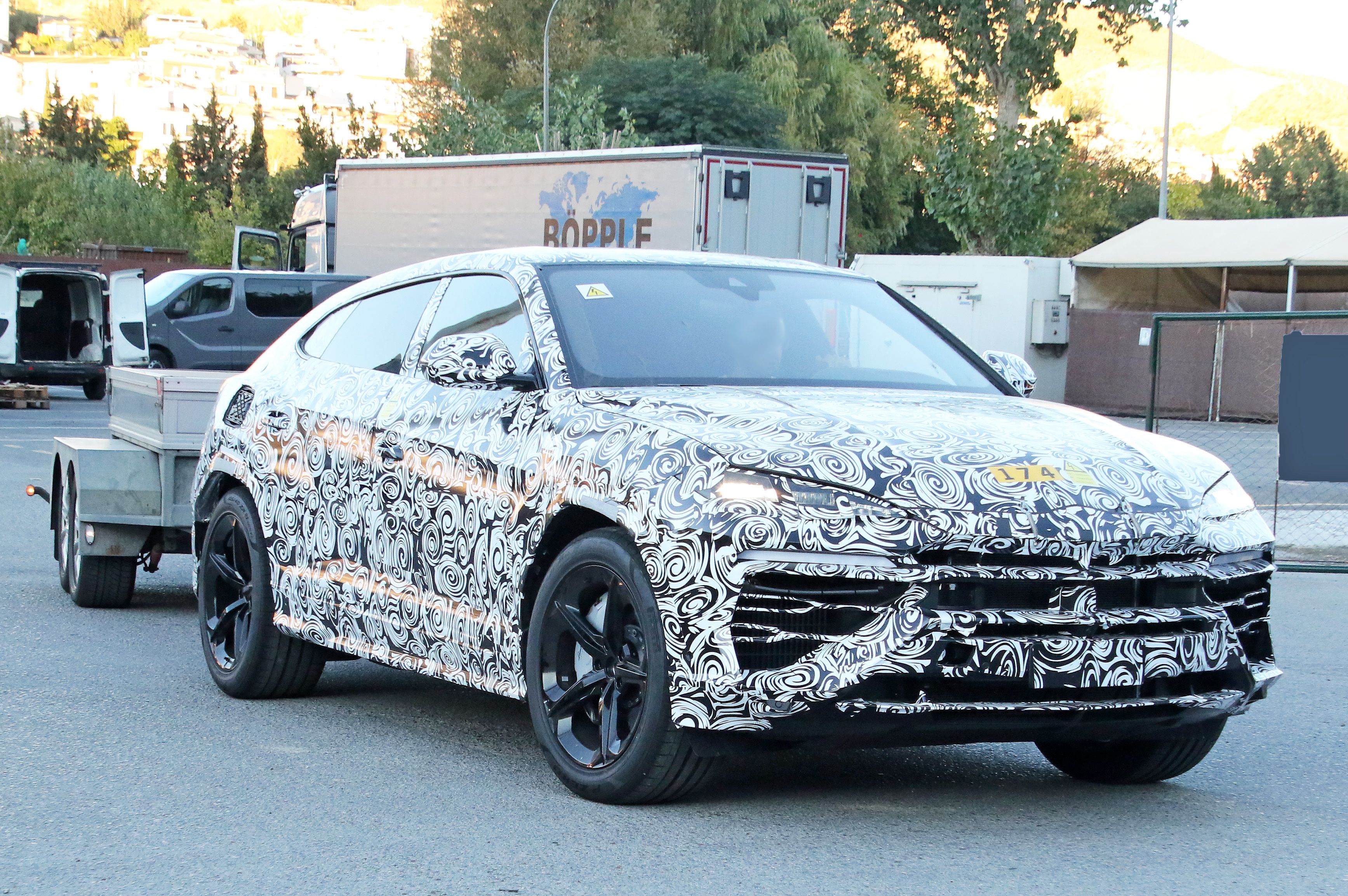 Spy Shots: An Early Look at the Lamborghini Urus Hybrid PHEV