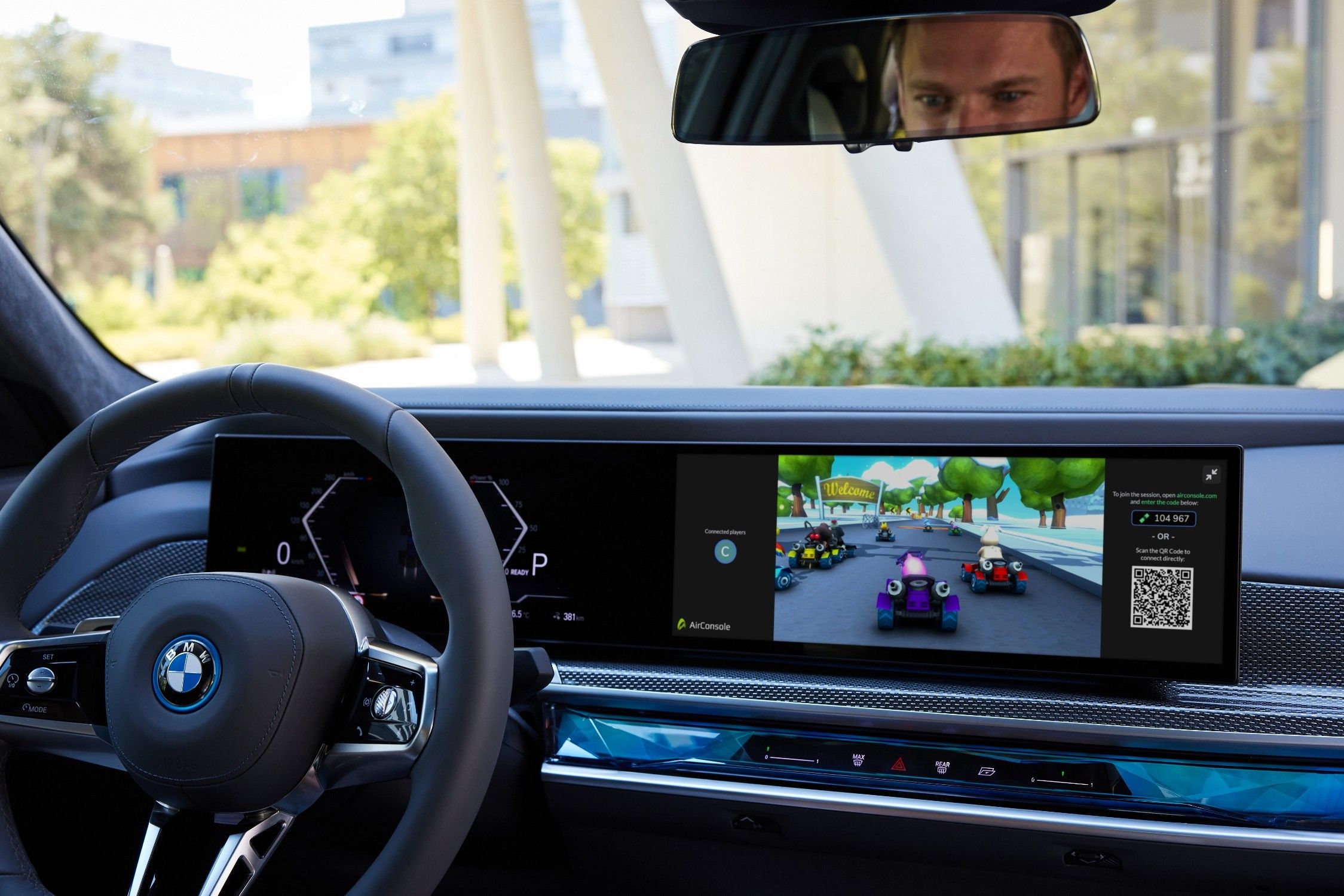 BMW and AirConsole Partnership Allows for In-Car Gaming with iDrive 8