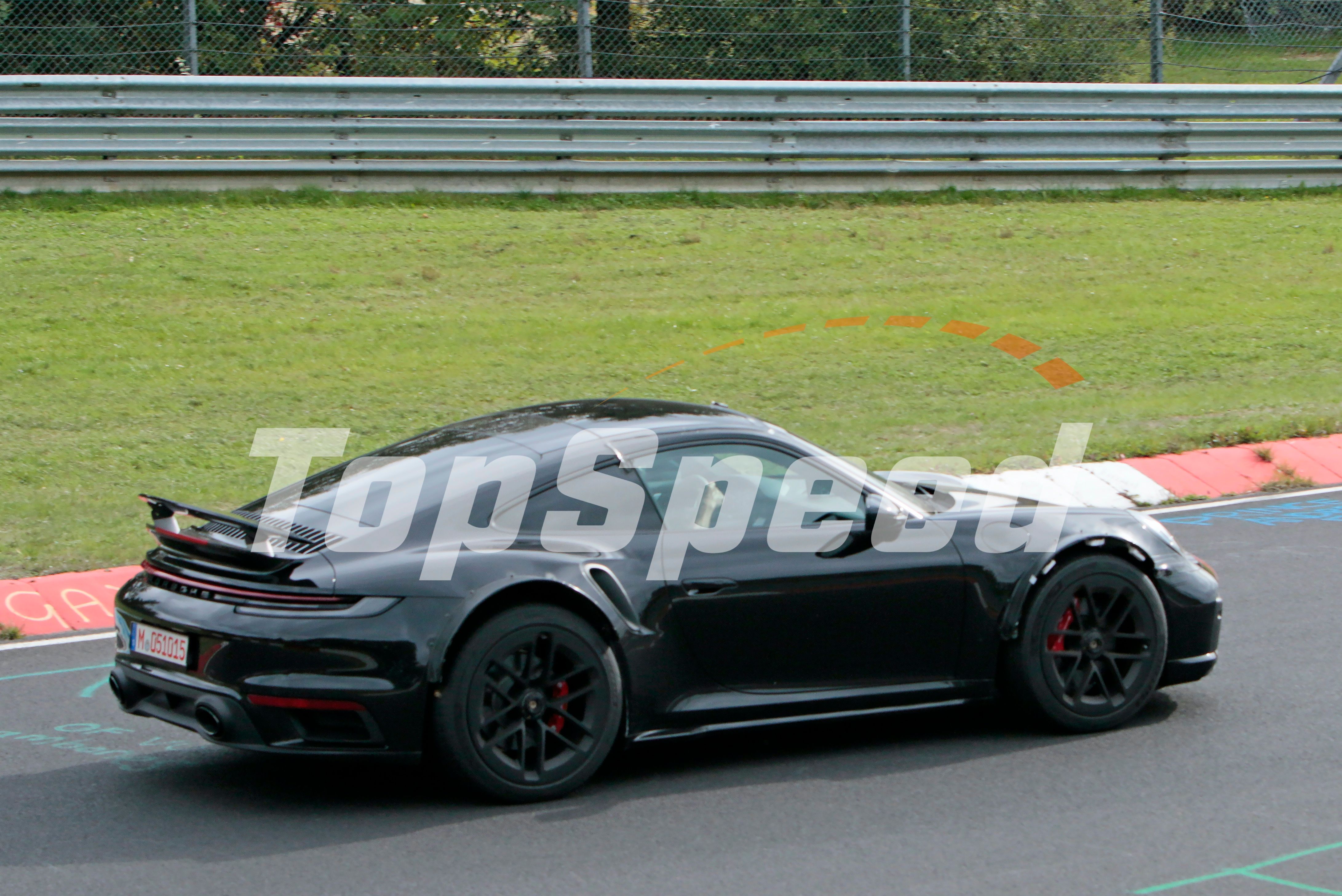 A Strange 911 Test Mule Seen Testing on the Nurburgring
