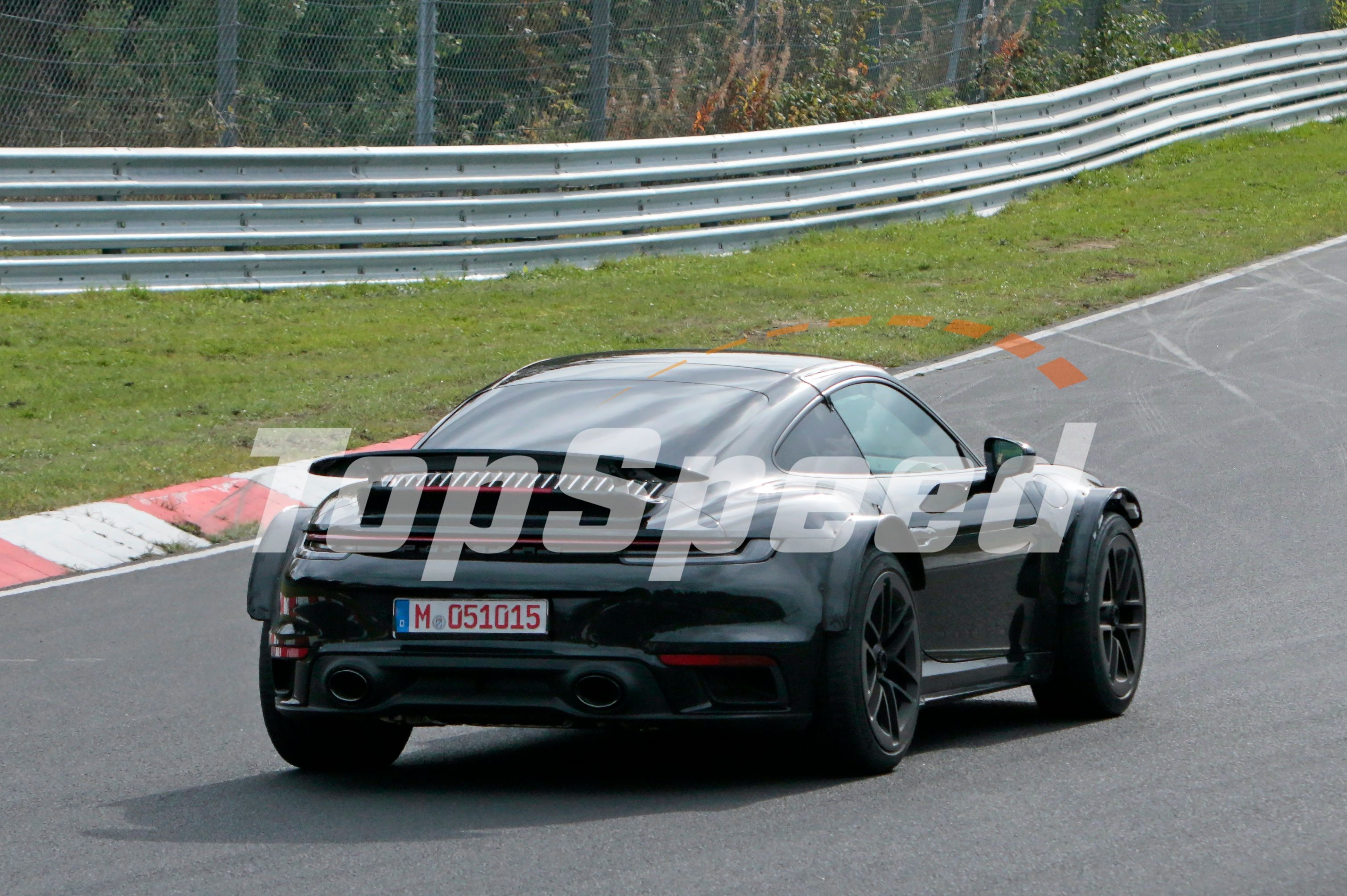 A Strange 911 Test Mule Seen Testing on the Nurburgring
