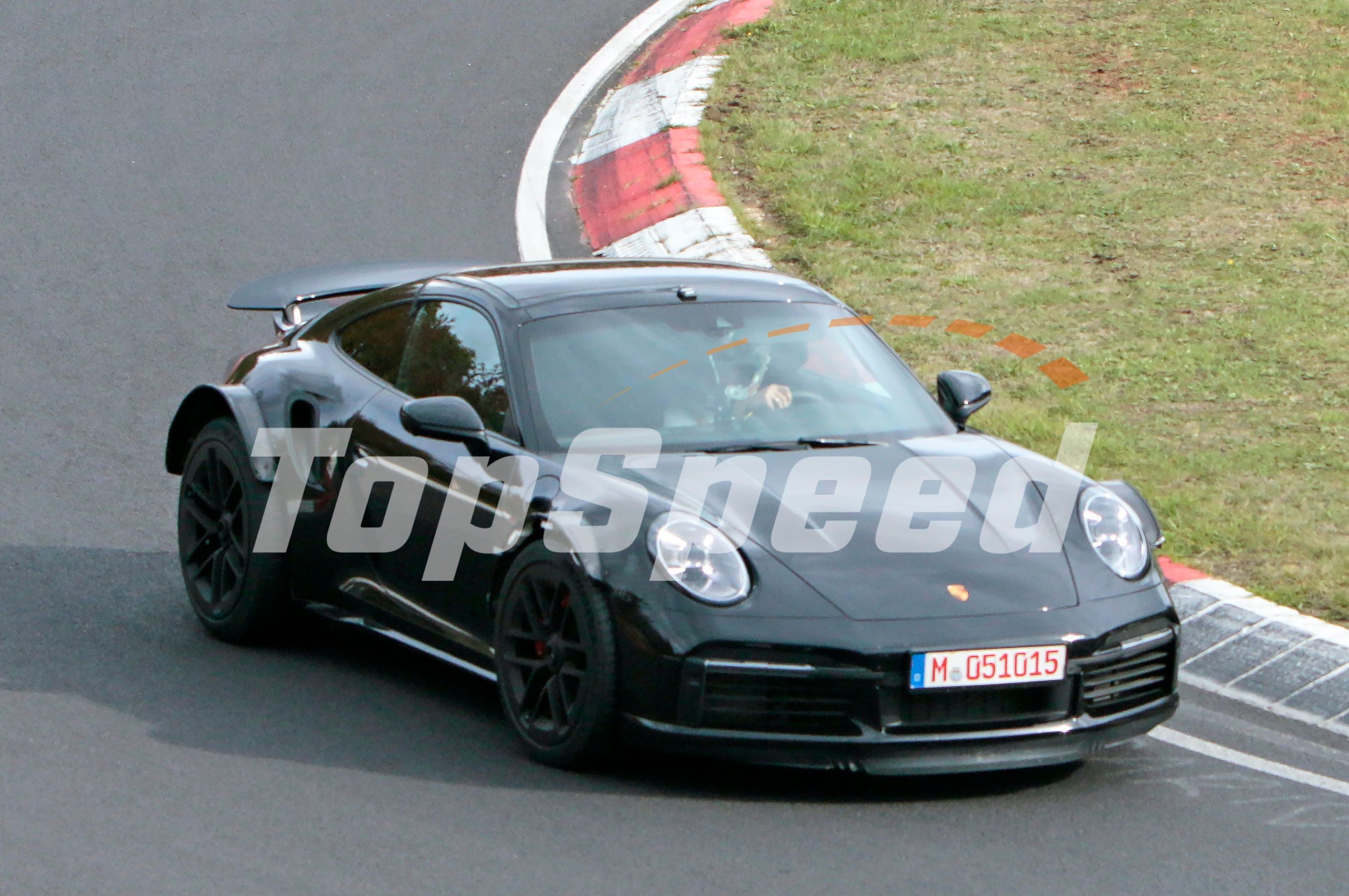 A Strange 911 Test Mule Seen Testing on the Nurburgring