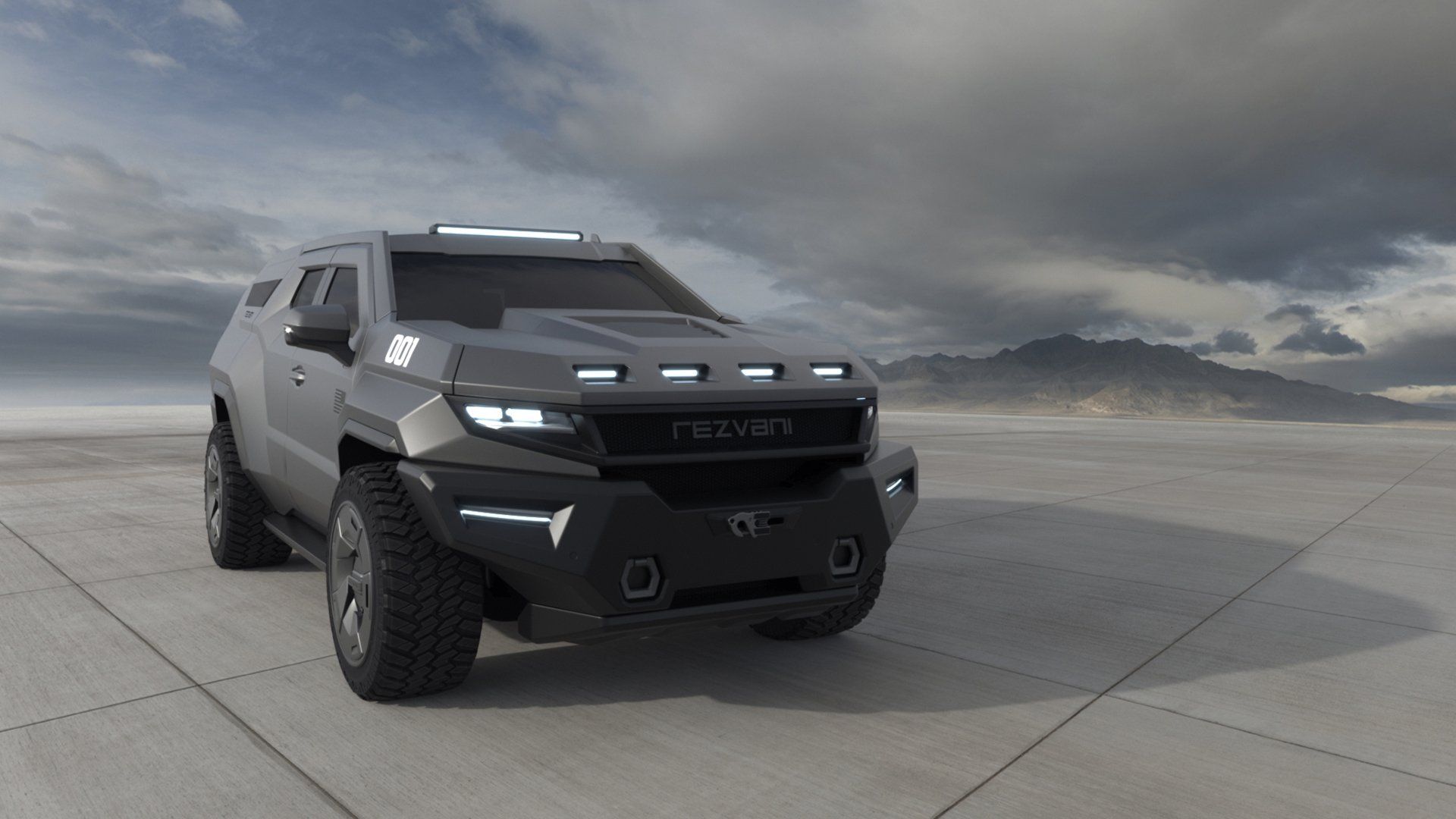 The Rezvani Vengeance is a Cadillac Escalade for End Times