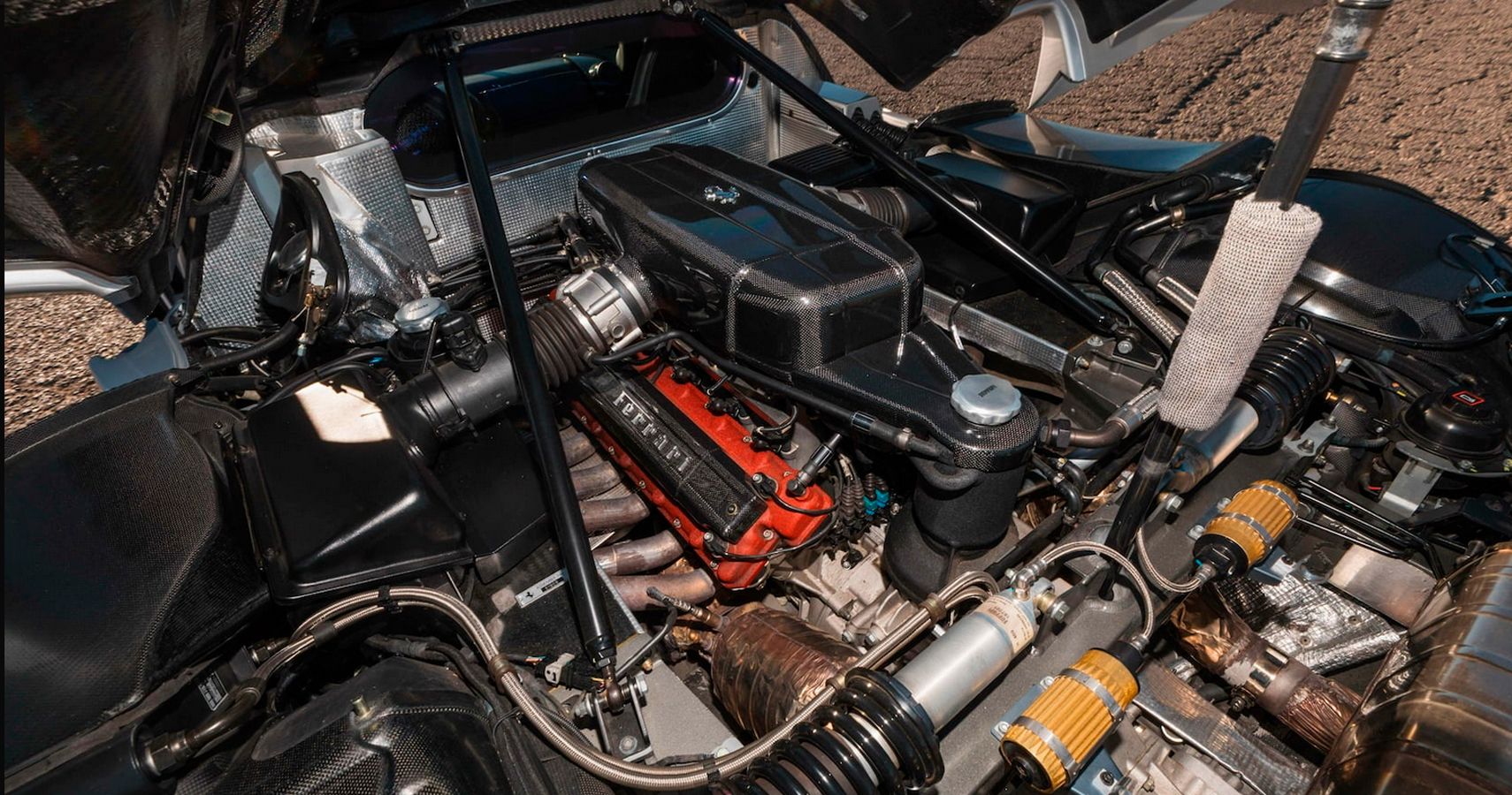 One Of Just 400 Ferrari Enzo Models Is Hitting The Auction Block