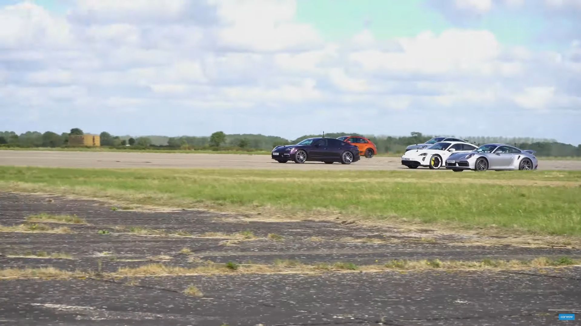 Porsche Performance Models Go Head-to-Head in an All-Out Race