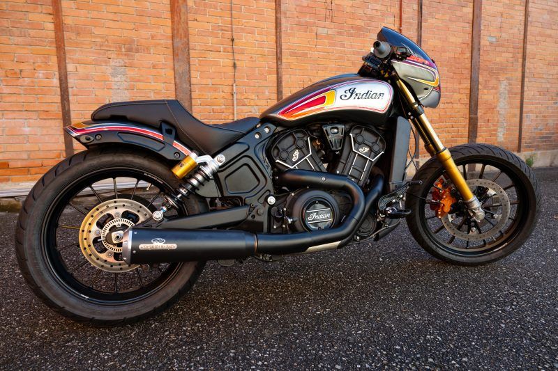 Custom Indian Scout Rogue Is A Sporty Iteration Of The Cruiser