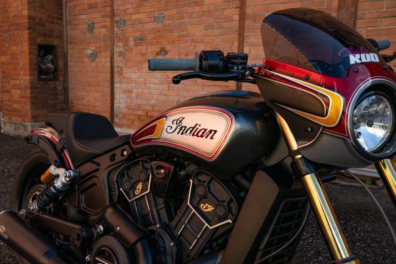 Custom Indian Scout Rogue Is A Sporty Iteration Of The Cruiser