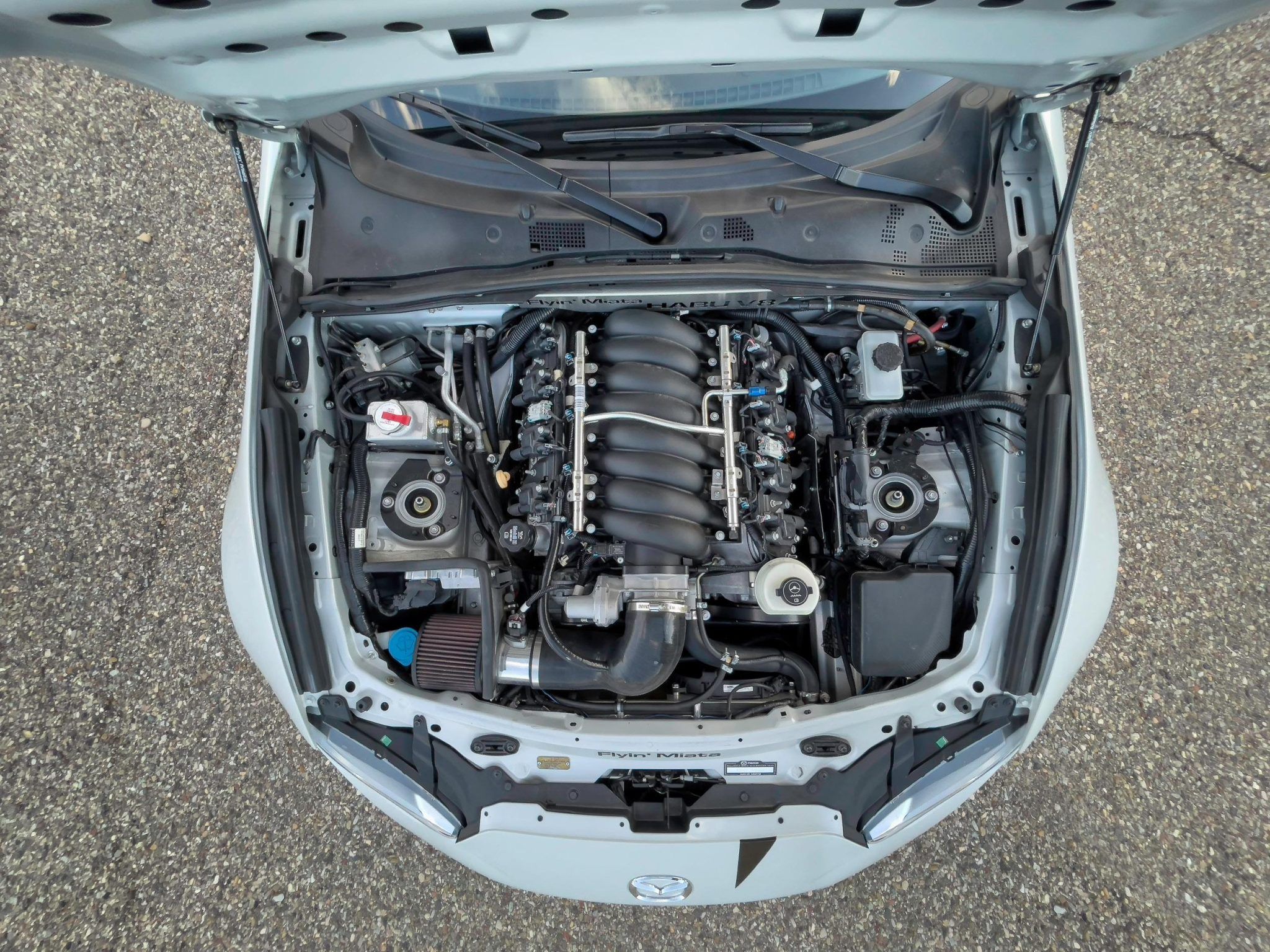 Mazda MX-5 By Flyin' Miata Is Powered By A GM LS3 Engine