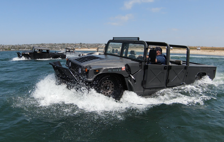 A Humvee That Loves Waves: The Watercar H1 Panther