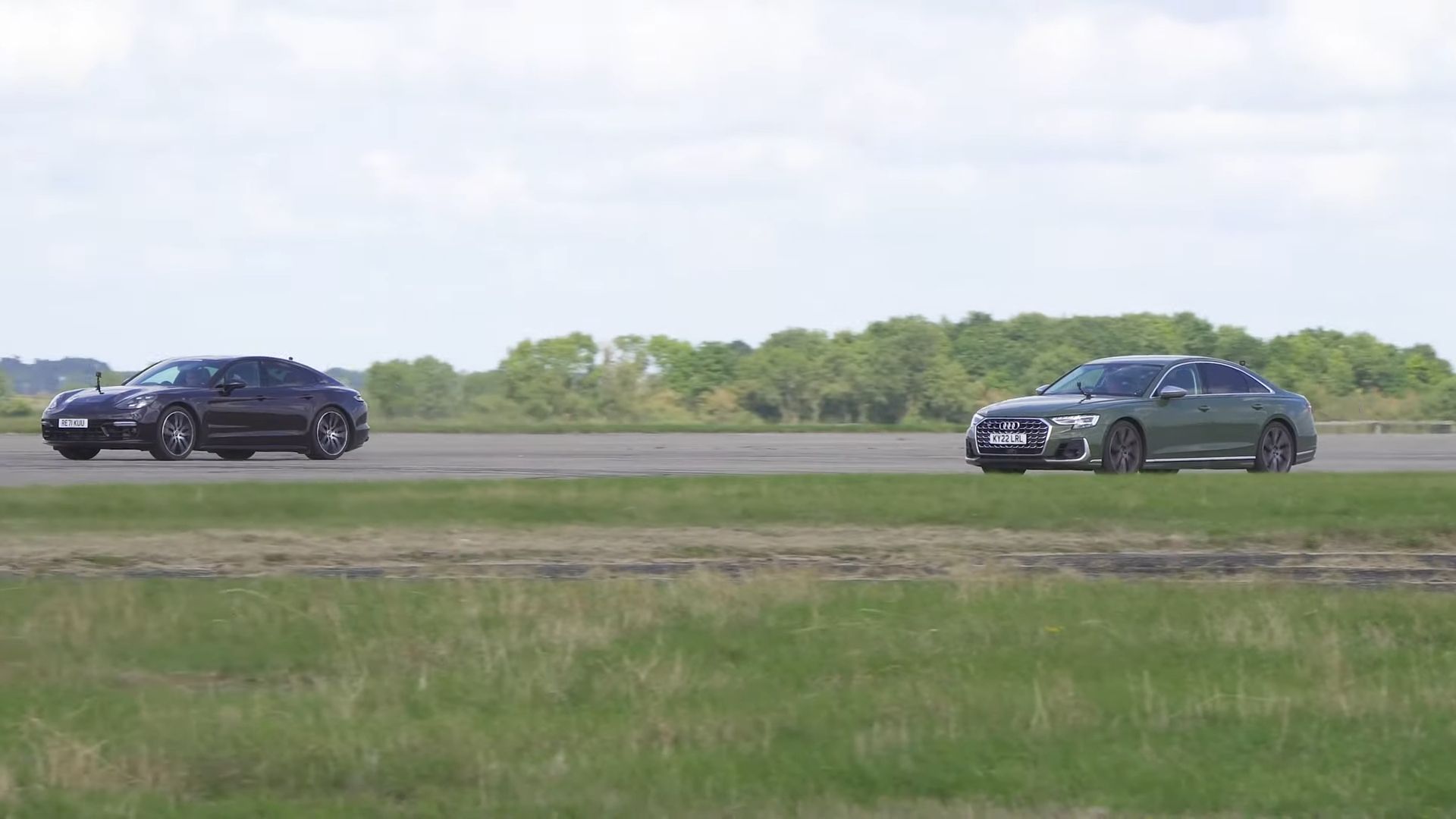 Audi S8 And Porsche Panamera Turbo Race For Performance Sedan Supremacy