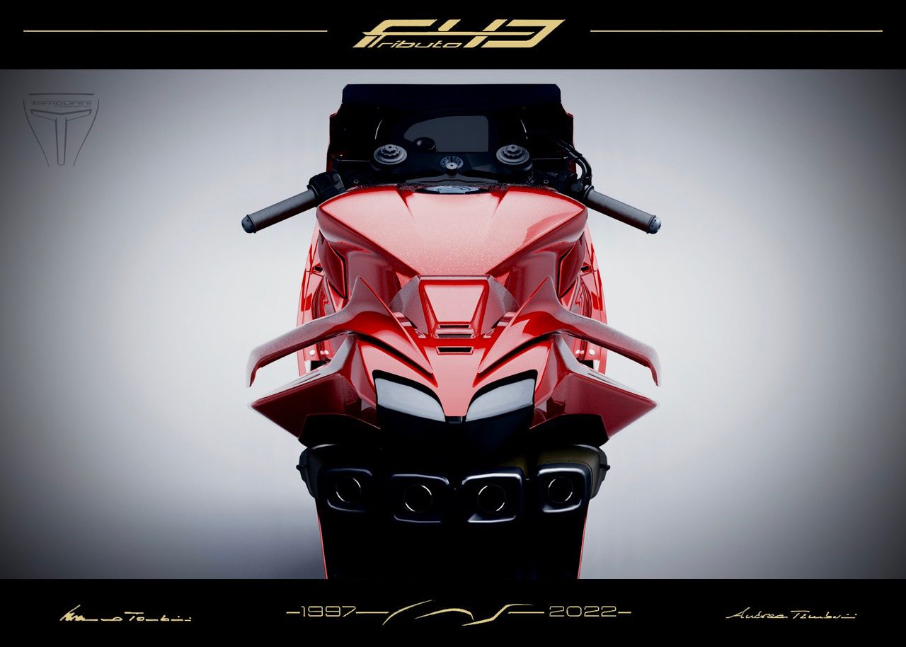 The Gorgeous MV Agusta Tamburini Corse F43 Celebrated Famed Designer ...