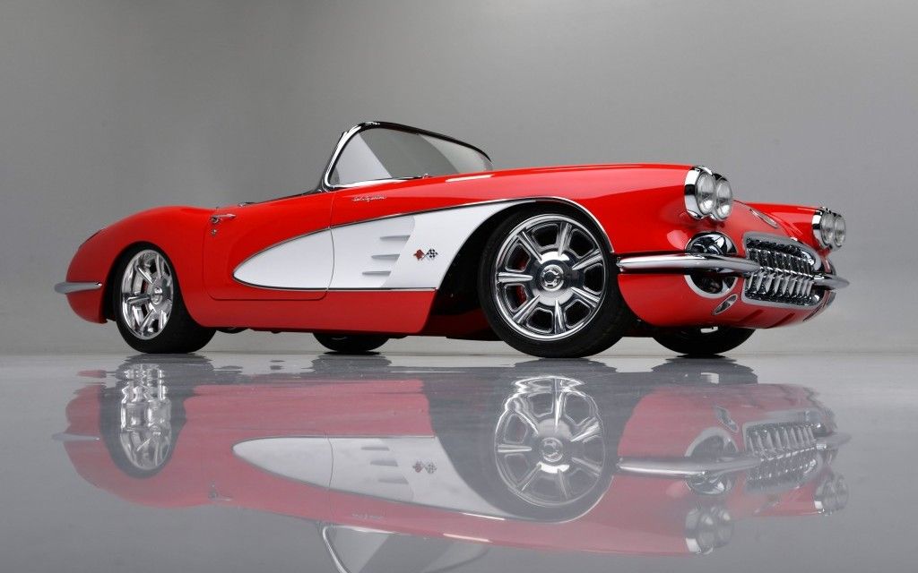 This 1958 Corvette Resto-Mod Sports Classic 'Vette Looks And A Modern ...
