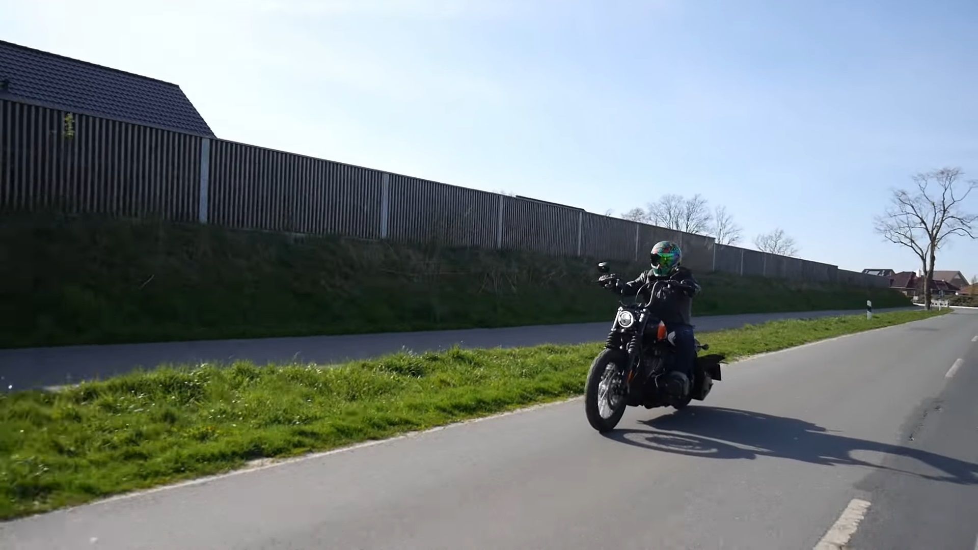 A Harley-Davidson Street Bob Pushed To Its Absolute Limit On The De ...