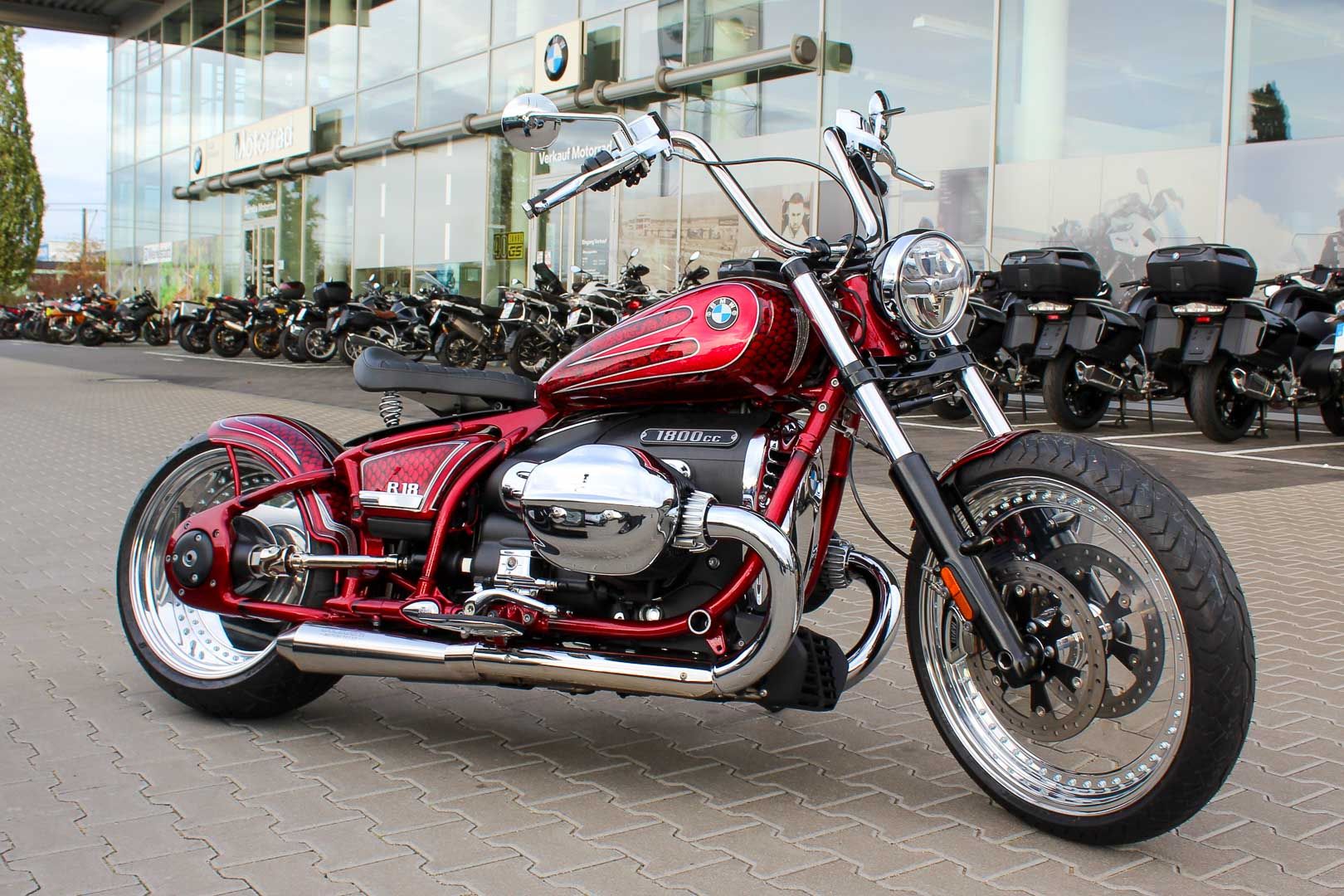 German-built Custom BMW R 18 Pays Homage To American Choppers