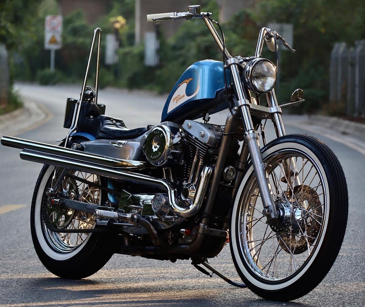 Custom Harley-Davidson Sportster Looks Mesmerizing In Its Vintage Avatar