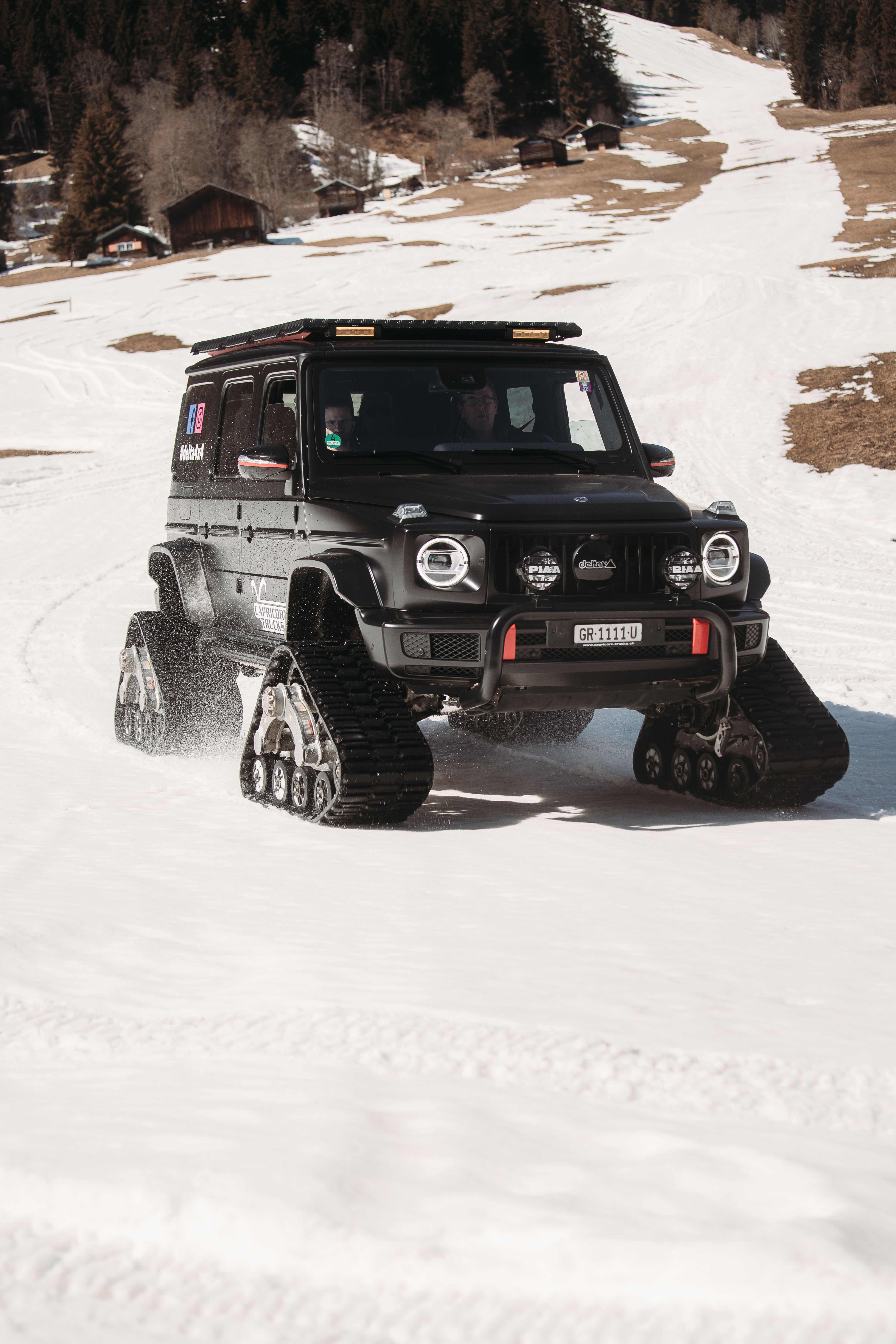 Delta4x4's Mercedes G-Class On Caterpillar Tracks Is The Ultimate Off ...