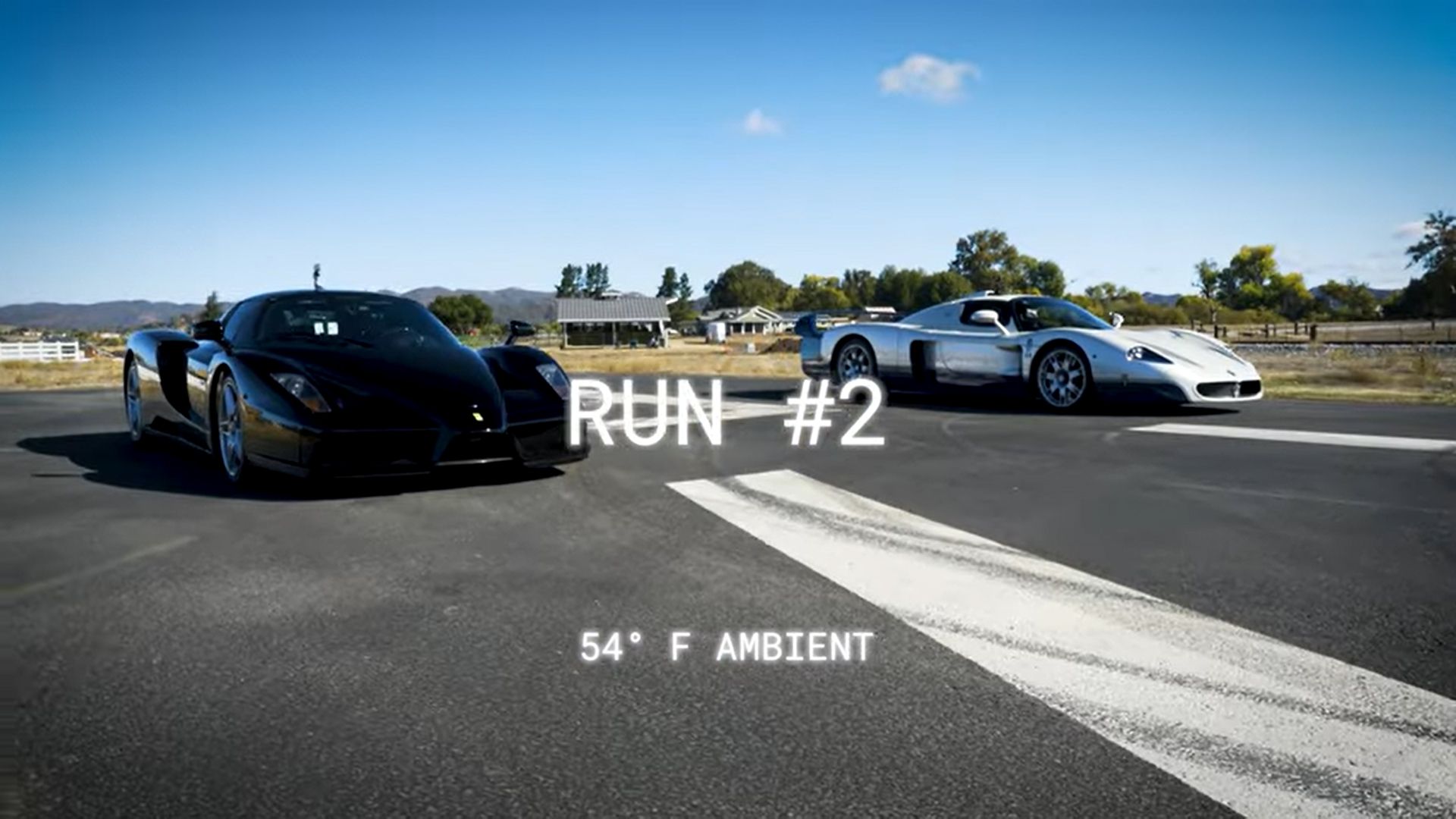 Ferrari Enzo And Maserati MC12 Face Off In A Battle Of Supercar Cousins