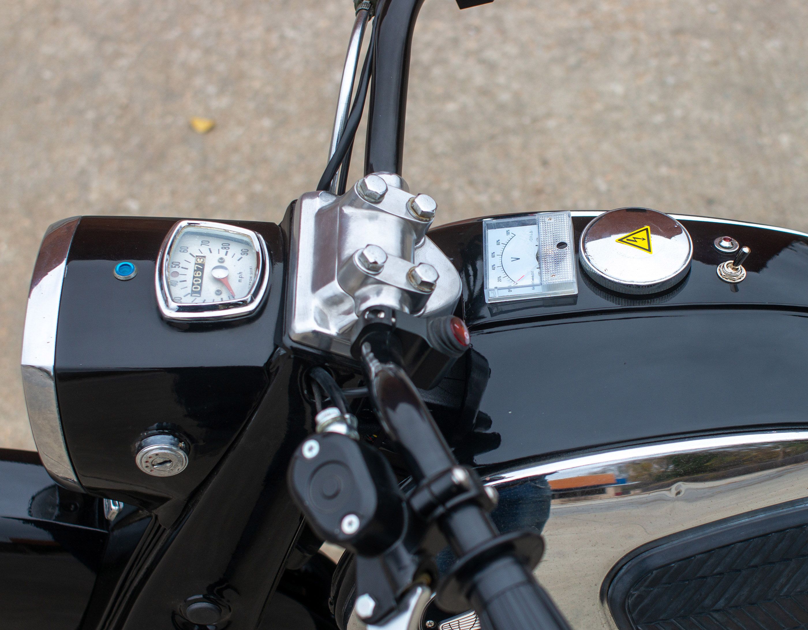 This 1967 Honda Cruiser With An Electric Heart Is A Picture-Perfect Modern Resto Job