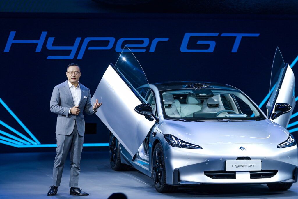GAC's Aion Hyper GT Debuts To Challenge The Tesla Model 3