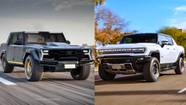 Lambo LM002 EV Vs Hummer EV An Old Rivalry Reinstated 
