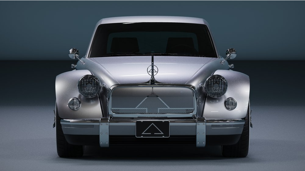 The Alpha Motors Montage Coupe Is A $500,000 Retro-Futuristic EV