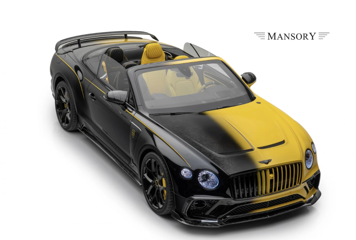 Mansory's Vitesse Bentley Continental GTC Is Two-Toned And One Of A Kind