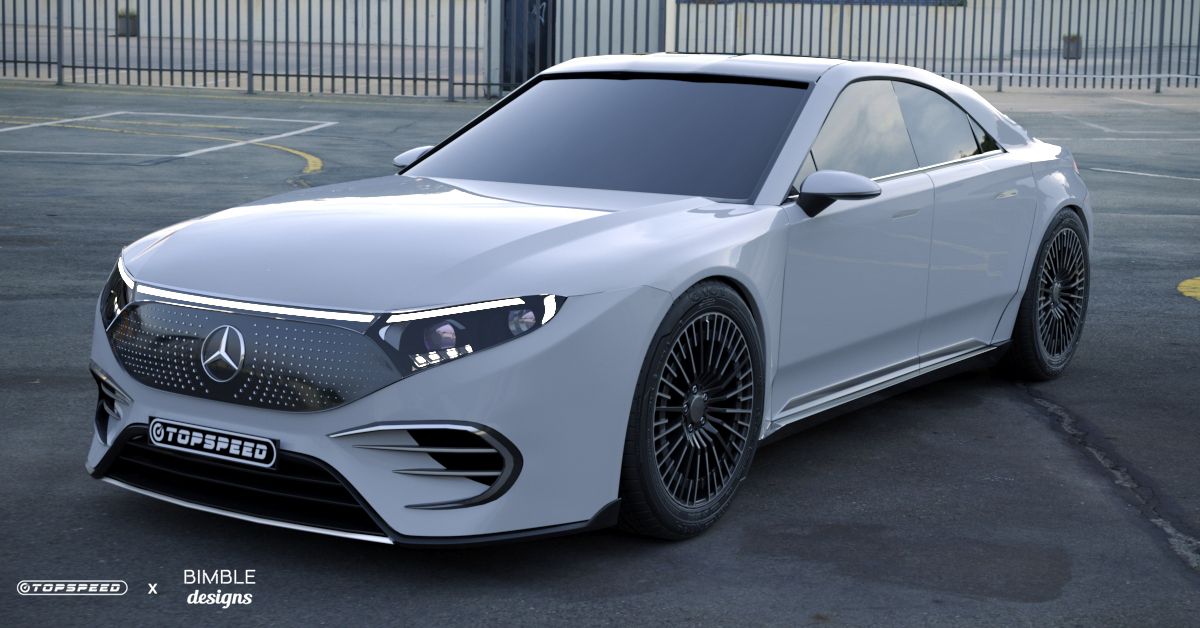 This Retro-Styled Mercedes EQS Proves EVs Can Be Sexy Too
