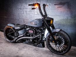 Custom Harley Davidson Fat Boy Looks Ravishing In Its French Guise
