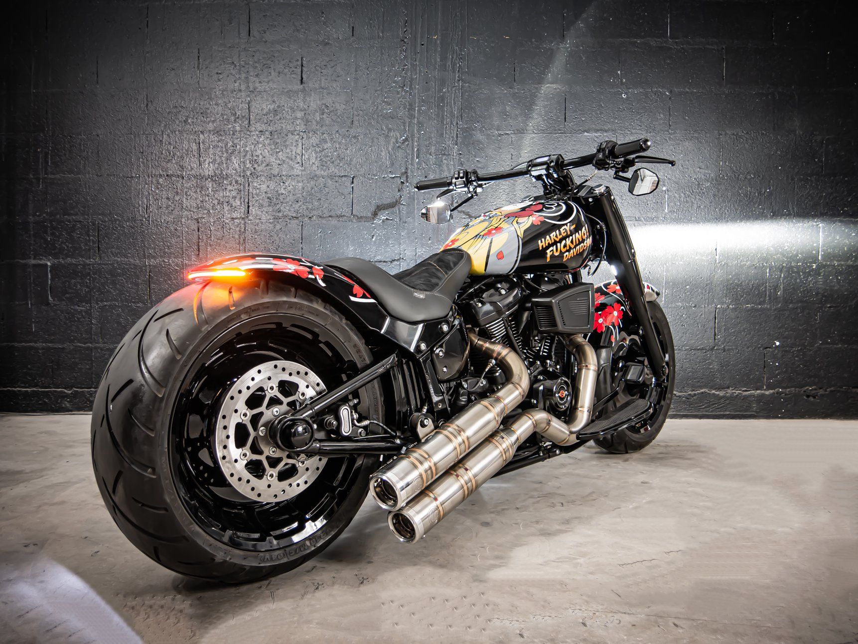 French-Built Harley-Davidson Fat Boy Is Extravagant Enough To Make ...