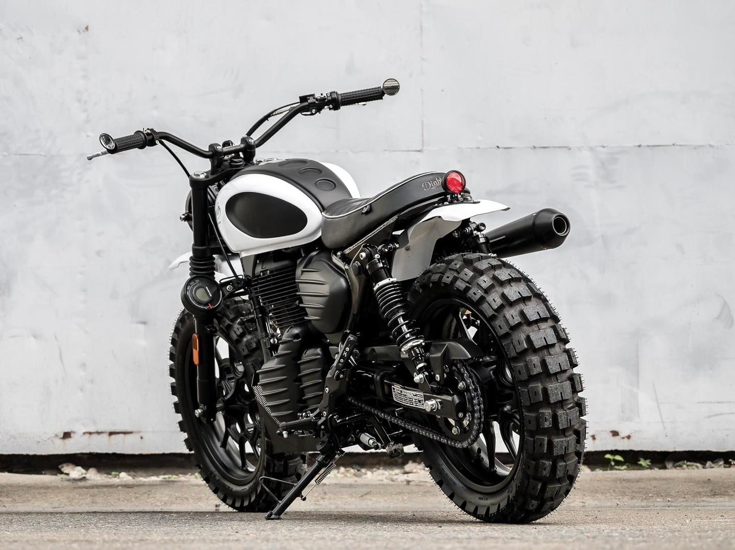 This Custom Royal Enfield Hunter 350 Is Bonkers But In A Great Way