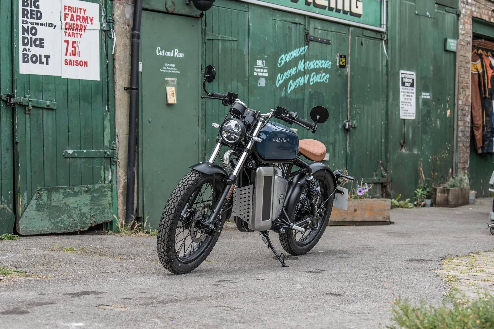 The Maeving RM1: An Inexpensive HandBuilt Electric Cafe Racer With Class