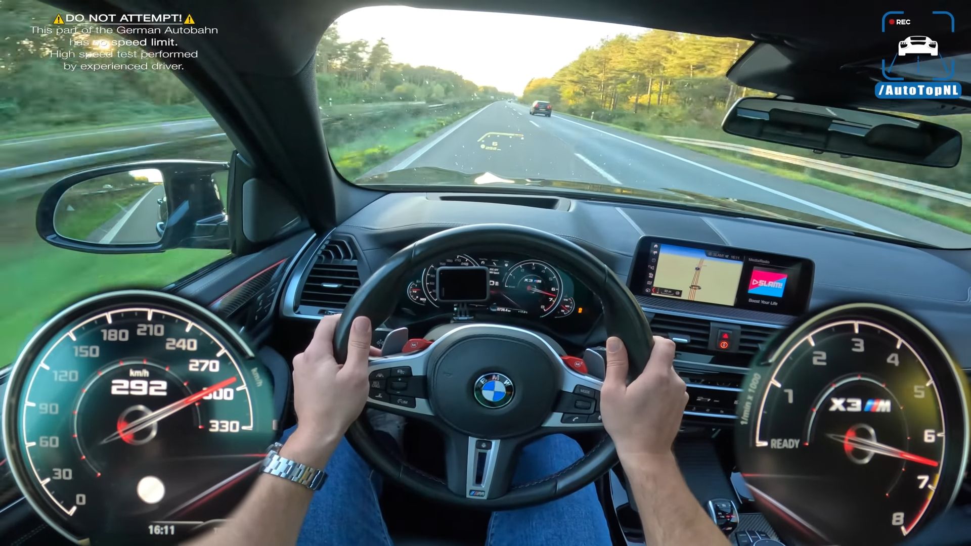 This Tuned BMW X3M Goes Scary Fast On the Autobahn