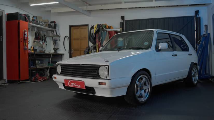 This Ridiculous Mk1 VW Golf's Unique Powertrain Will Blow Your Mind