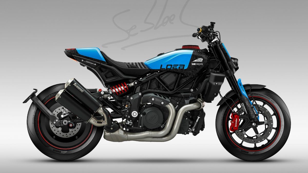 Custom Indian FTR Loeb Edition Motorcycle Up For Grabs