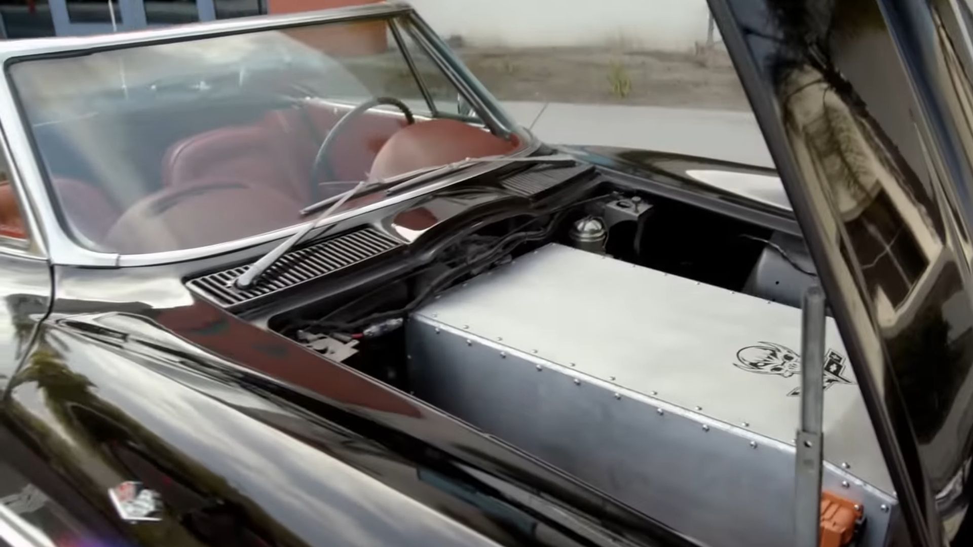 10 Things To Know About Tony Hawk’s Tesla-Powered 1964 Chevy Corvette