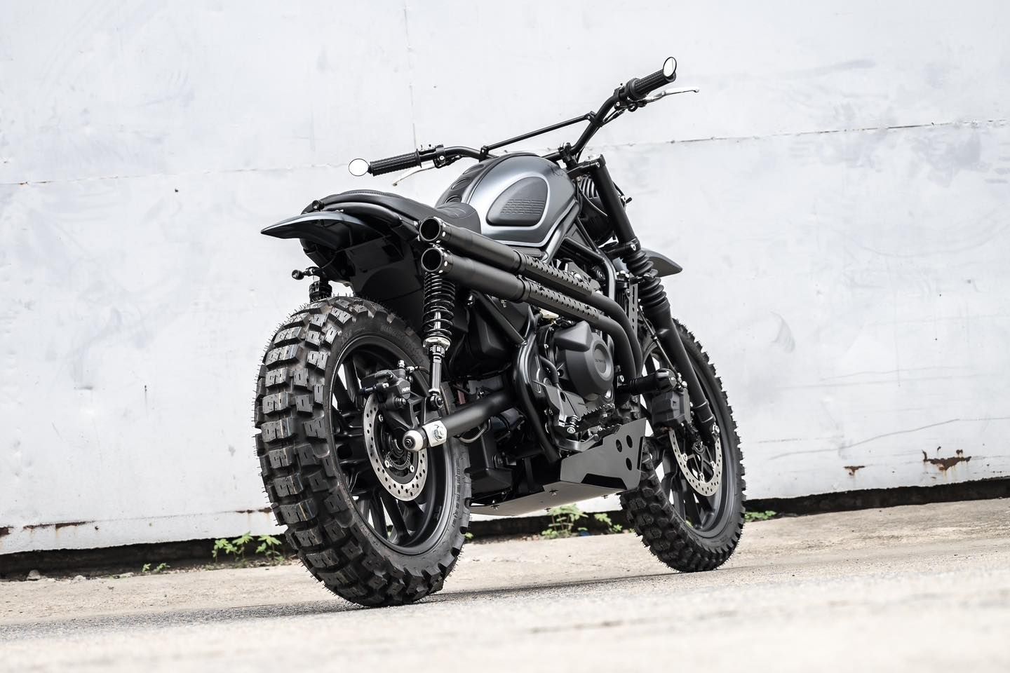 This Custom Honda CL500 Is A Unique Beast Ready For All Terrains Or No ...