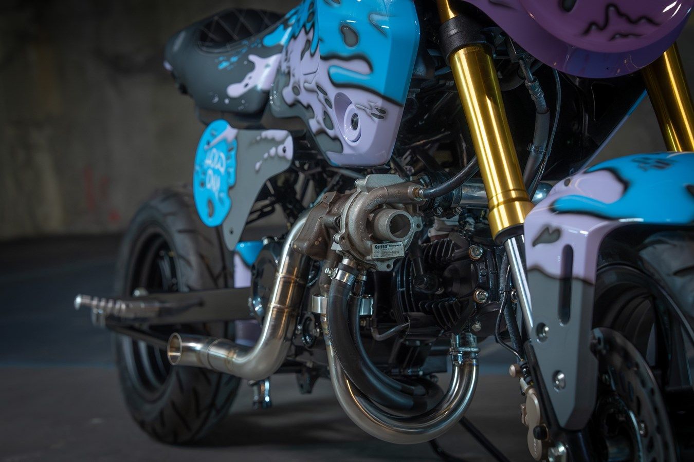This Turbocharged And NOS-Loaded Honda Grom Promises To Be A WILD Beast