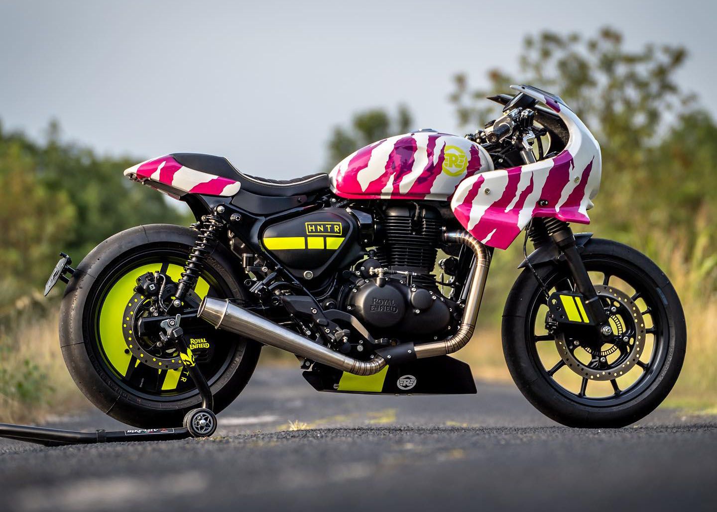 This Royal Enfield Hunter 350 Cafe Racer Will Leave You Gobsmacked