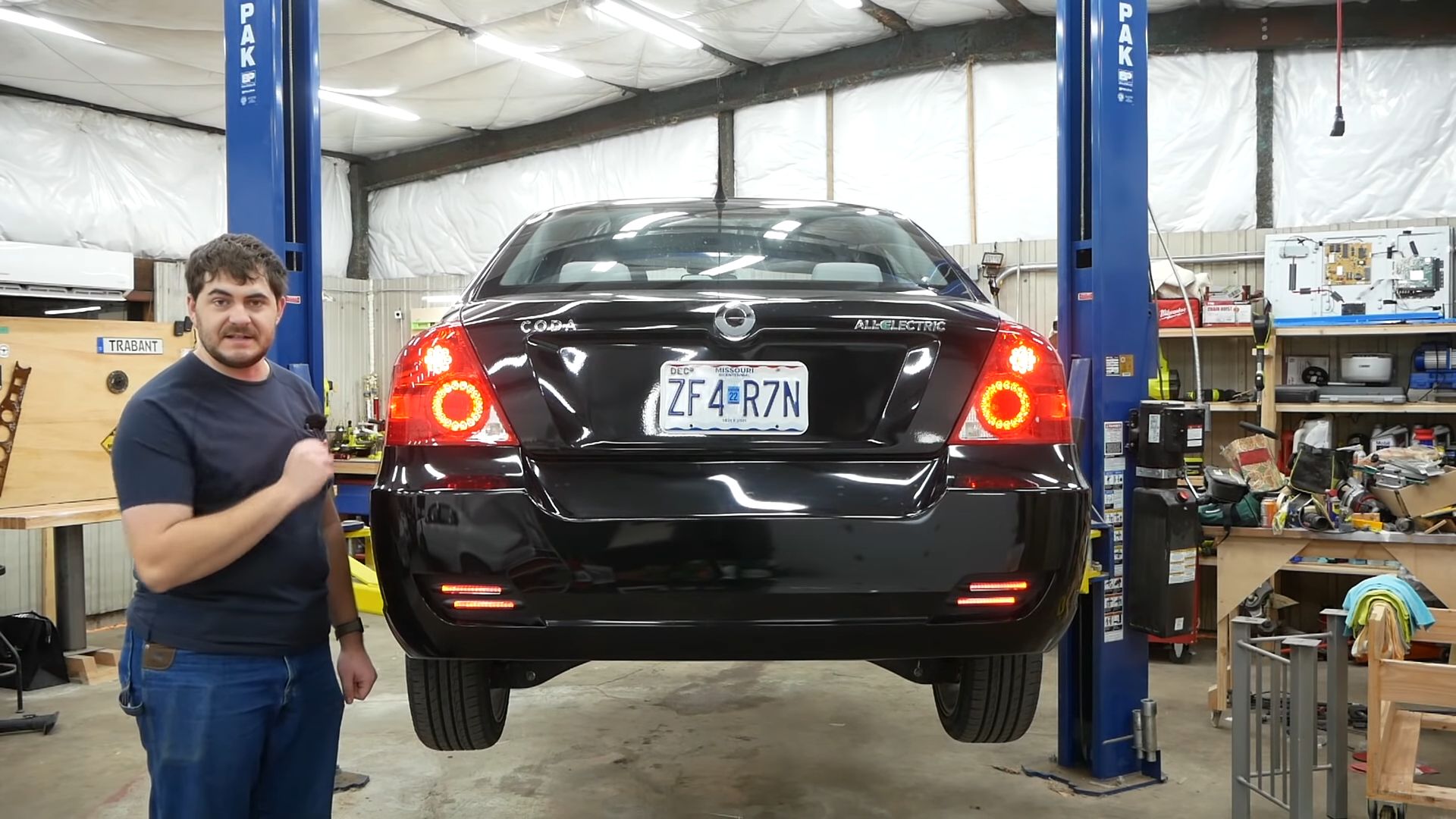 This 2012 Coda Electric ‘Barn Find’ Cost The New Owner Just $1