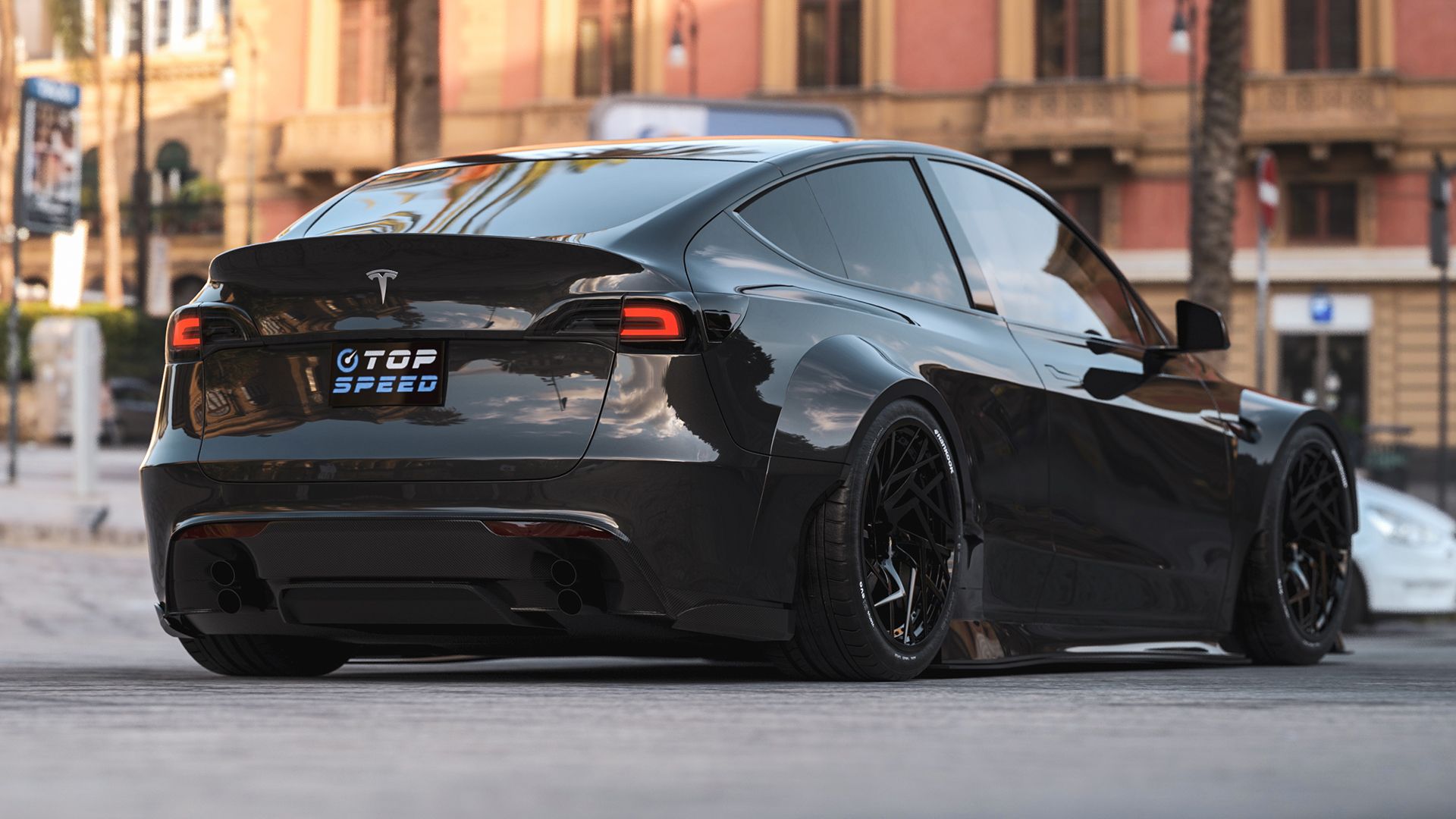 Our Exclusive Tesla Model Y Muscle Car Rendering Might Make you An EV ...