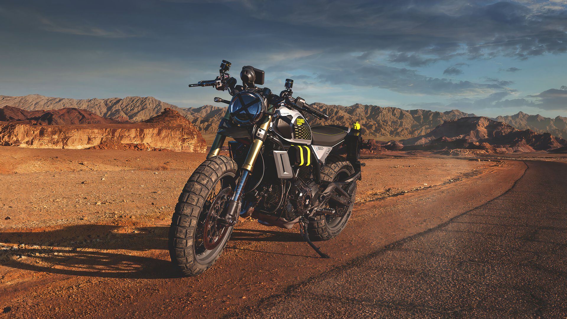 Check Out Ducati’s New Cafe Racer And Rugged Scrambler Concepts