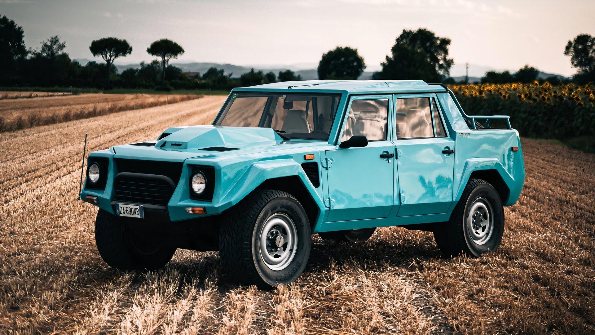 This Electric Lamborghini LM002 Could Be The Craziest EV Conversion Yet
