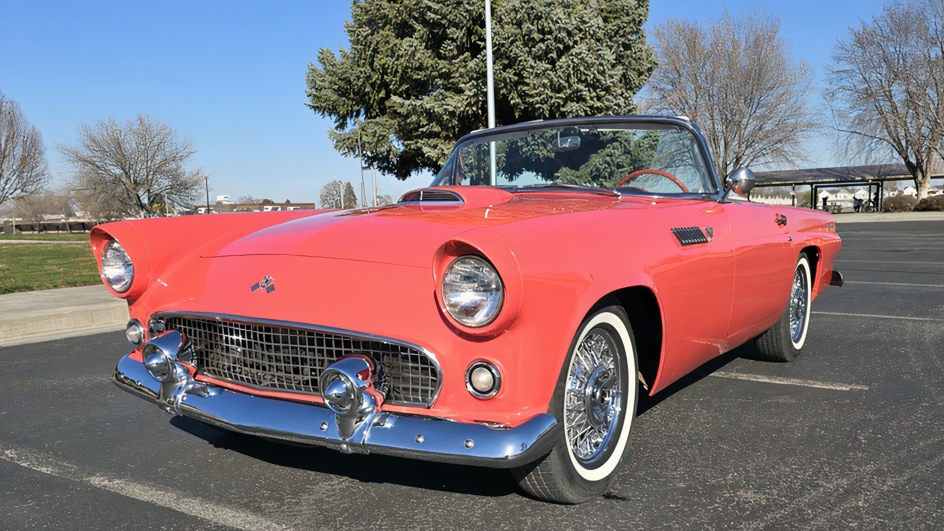 History Of The 1955 Ford Thunderbird And How It Changed Over 3 Years Of ...