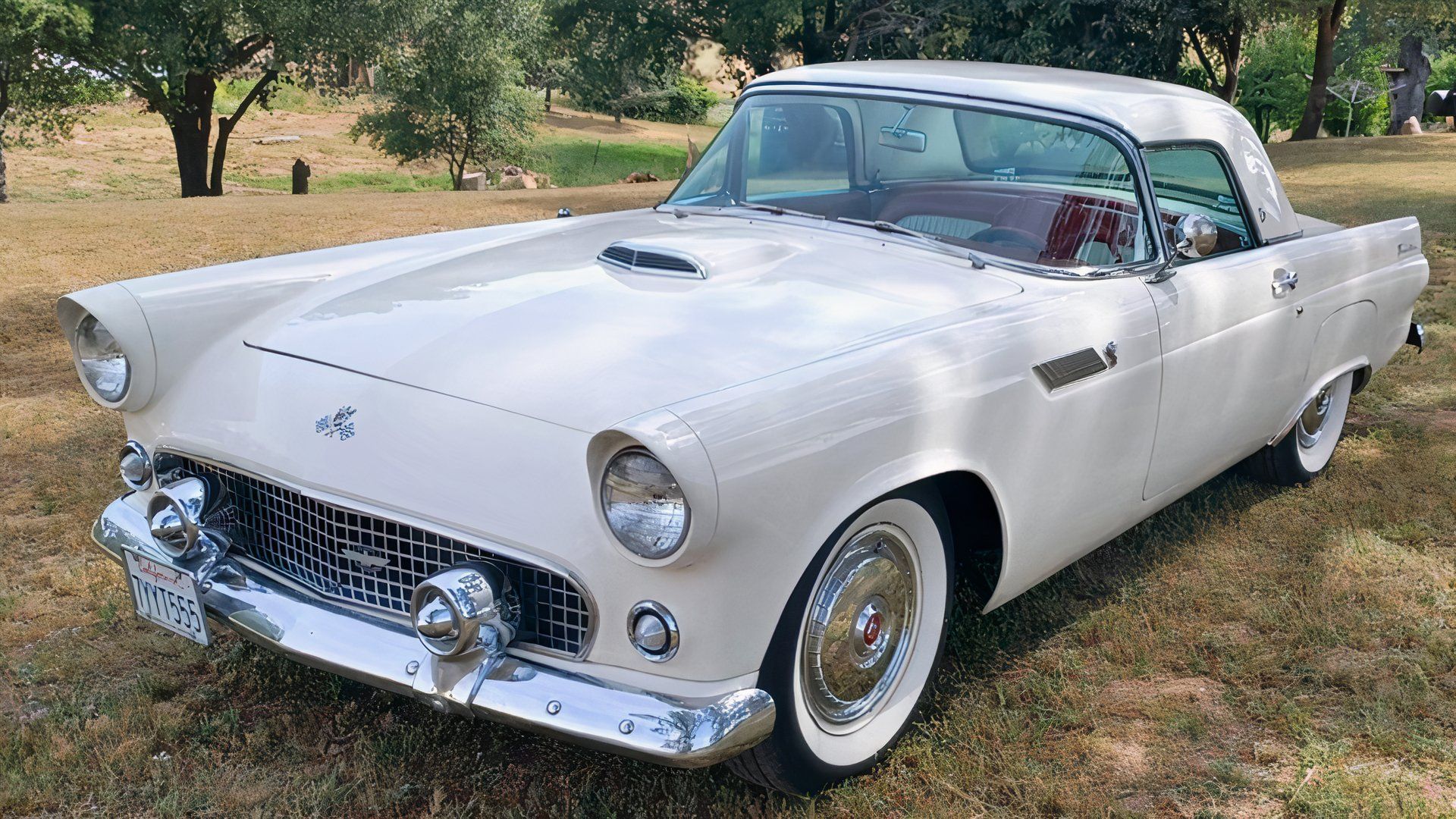 History Of The 1955 Ford Thunderbird And How It Changed Over 3 Years Of ...