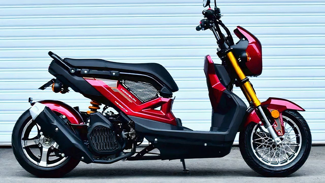 This Chinese Scooter Flexes American Cruiser Bike Vibes