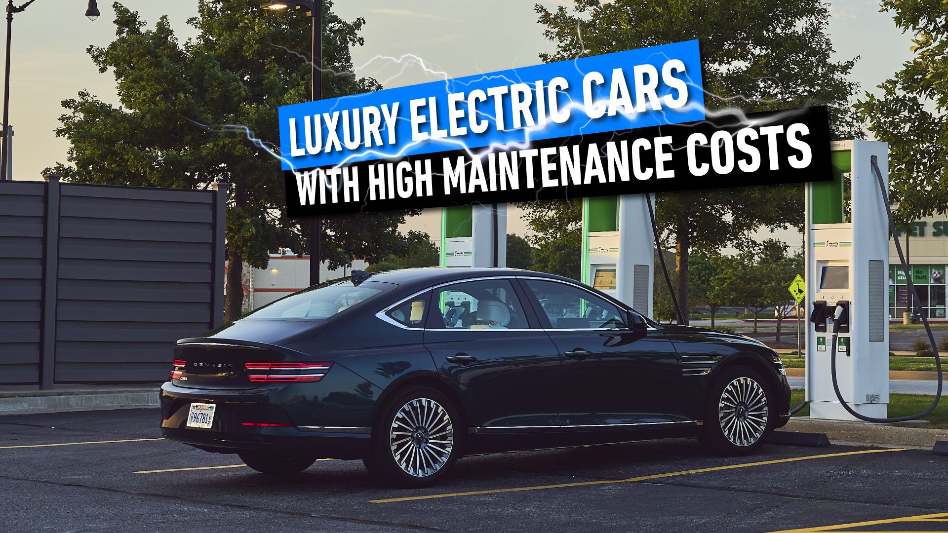 10 Luxury Electric Cars With Exceptionally High Maintenance Costs
