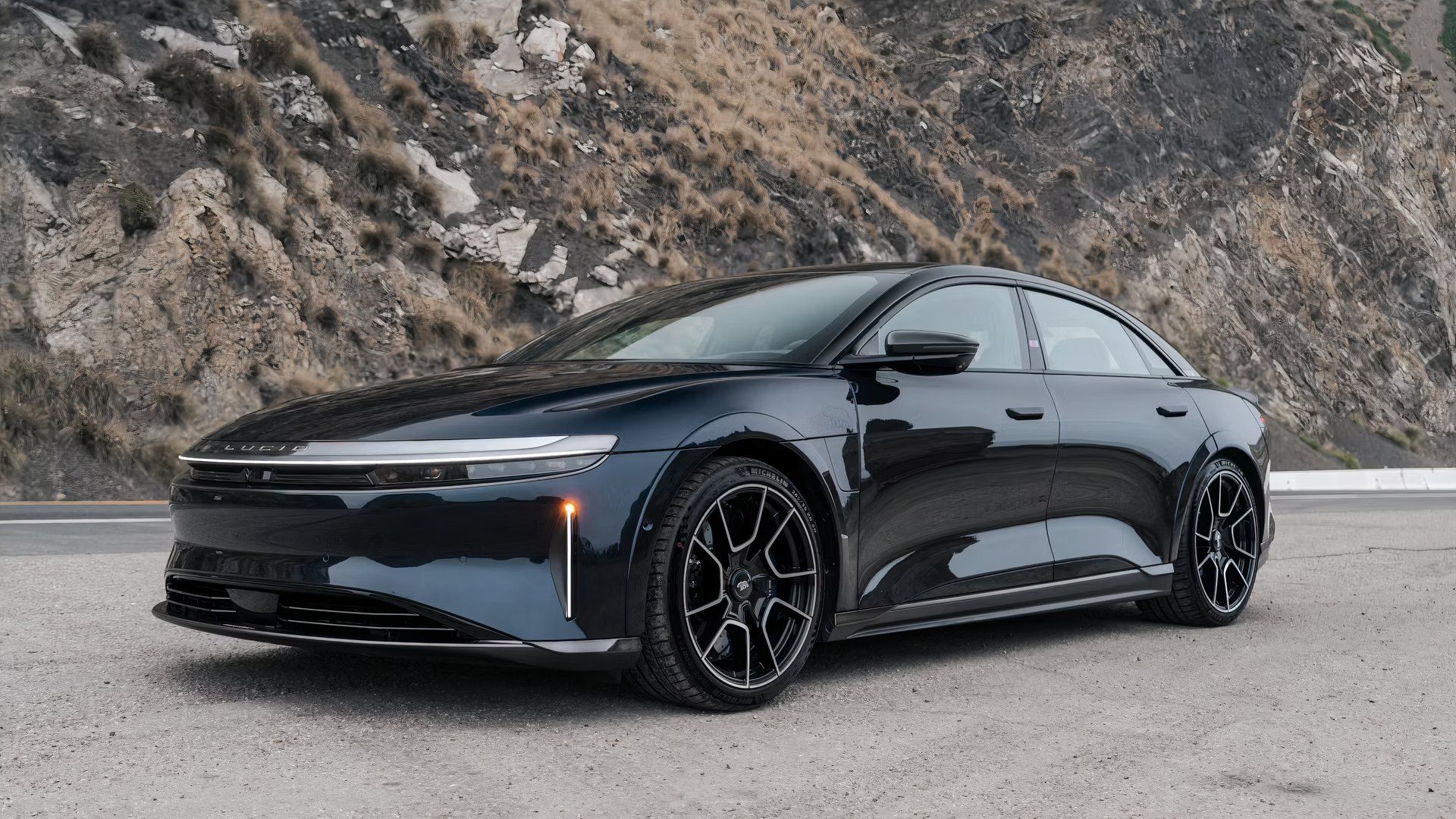 This Armored Lucid Air Is An Electric Tank On Wheels
